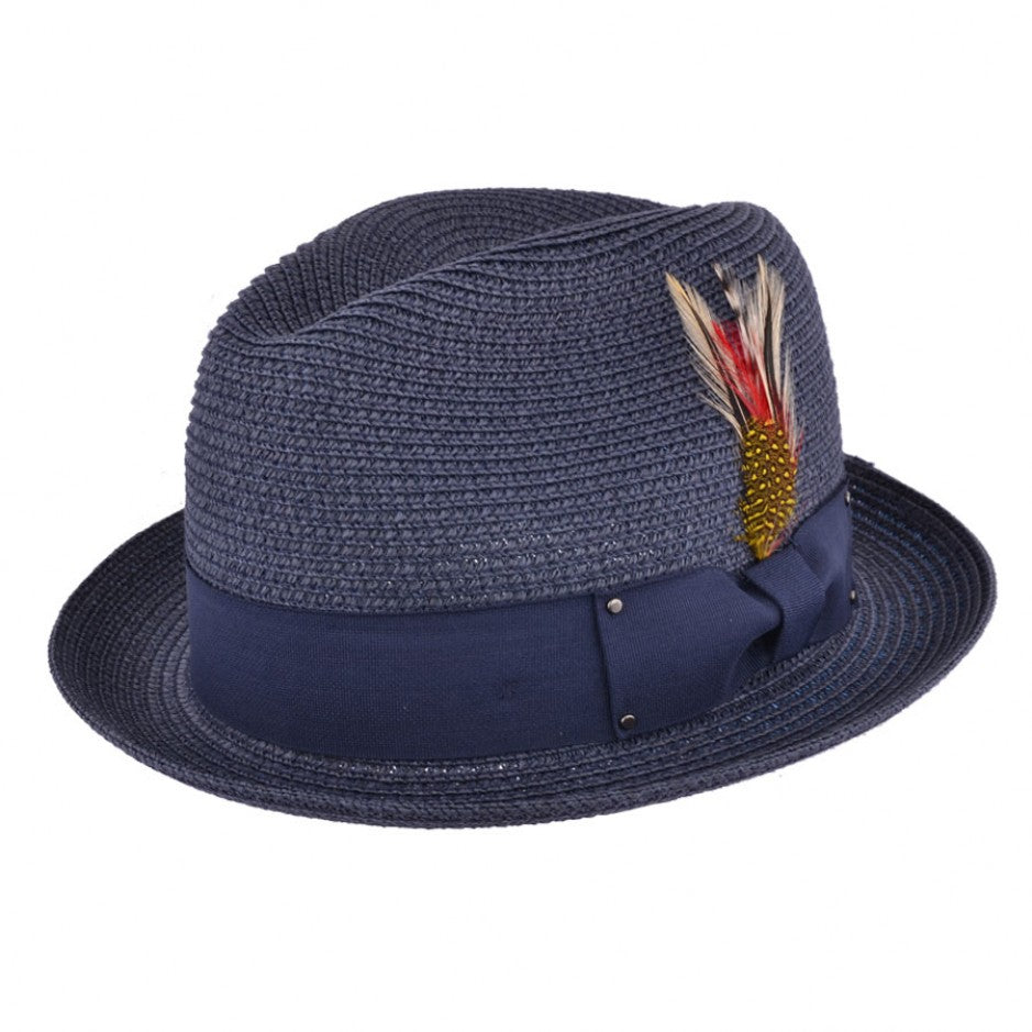 Hats Plus Caps Crushable Straw Trilby